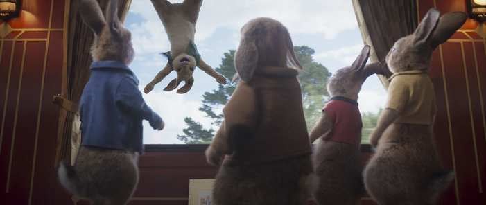 Pierre Lapin revient pour le ciné-goûter de Noël